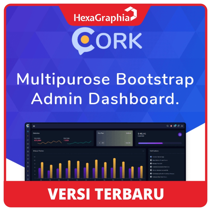 Jual Cork-Responsive Admin Dashboard Template | Shopee Indonesia