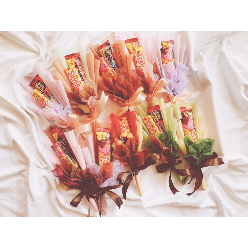 Jual Swasti Buket Mini Coklat Bouquet Snack Anniversary Wisuda ...