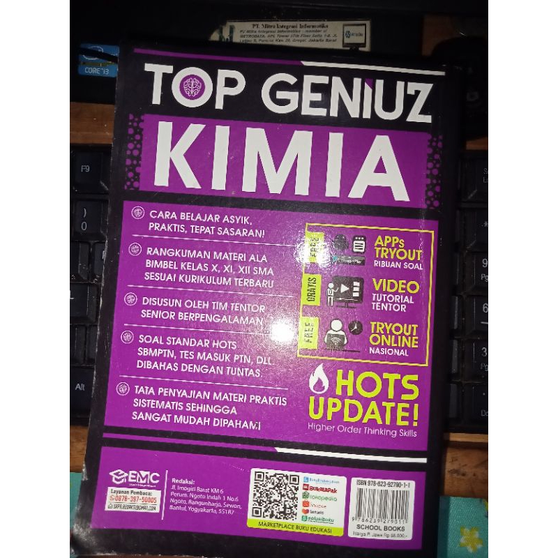 Jual BUKU BEKAS TOP GENIUS KIMIA | Shopee Indonesia