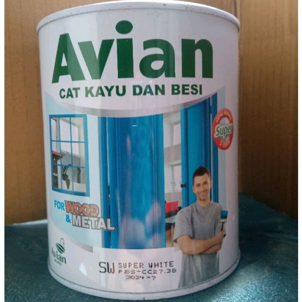 Jual Cat Avian Cat Kayu Cat Besi 1Kg Merah | Shopee Indonesia