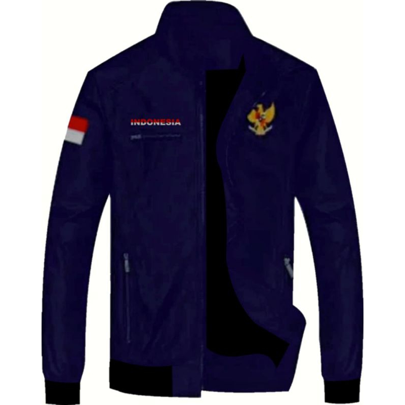 Jual JAKET PRIA PARASUT TAHAN AIR BOMBER GARUDA | Shopee Indonesia