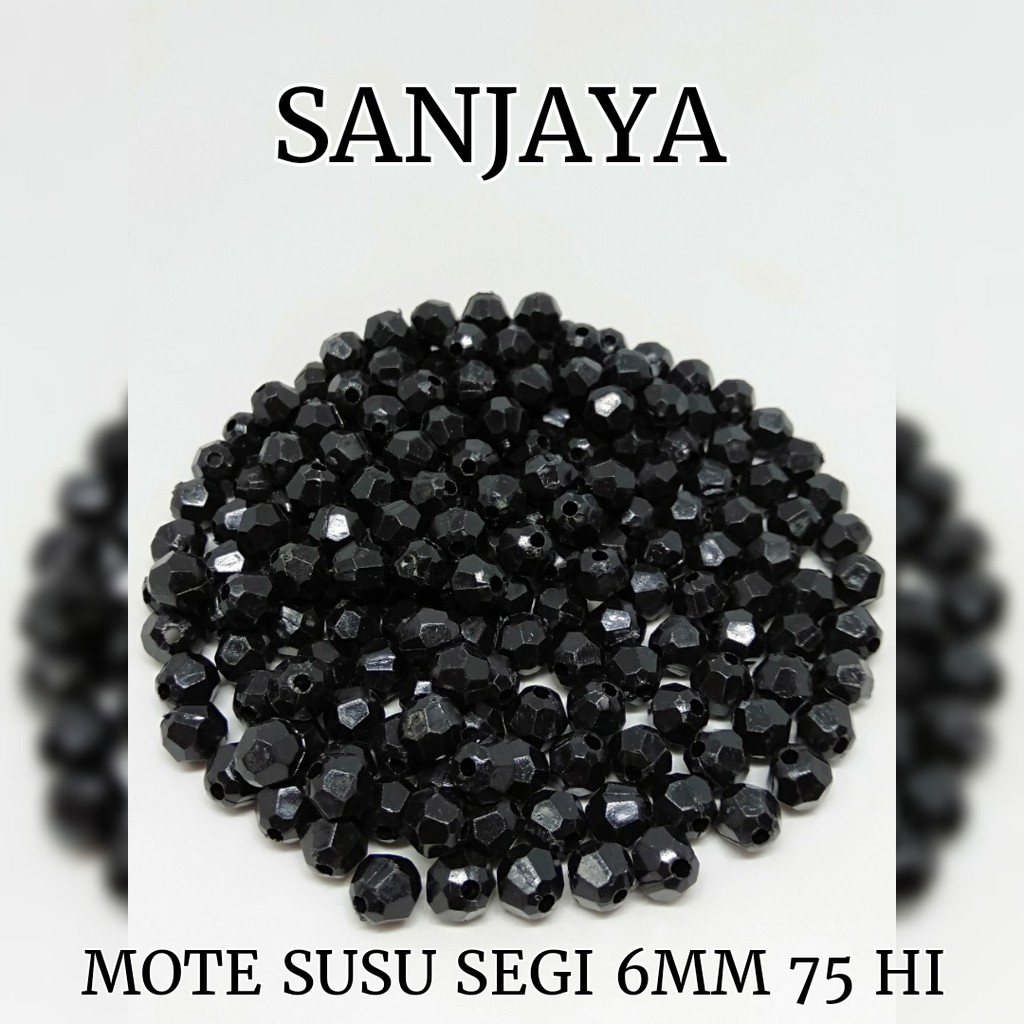 Jual Manik Susu / Mote Susu / Manik Segi / Mote Segi / Manik Susu Segi 6mm / Manik Susu Segi 8mm ...