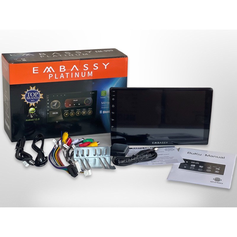 Jual Head unit Android Embassy Platinum Neptunus 9 Inch dan 10 Inch ...