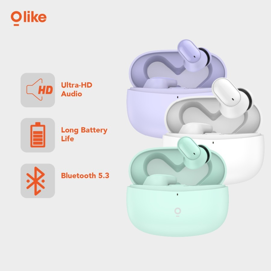 Jual Olike OH-T10F True Wireless Bluetooth 5.3 Earphone Earbuds Airbuds Airdots TWS Headset ...