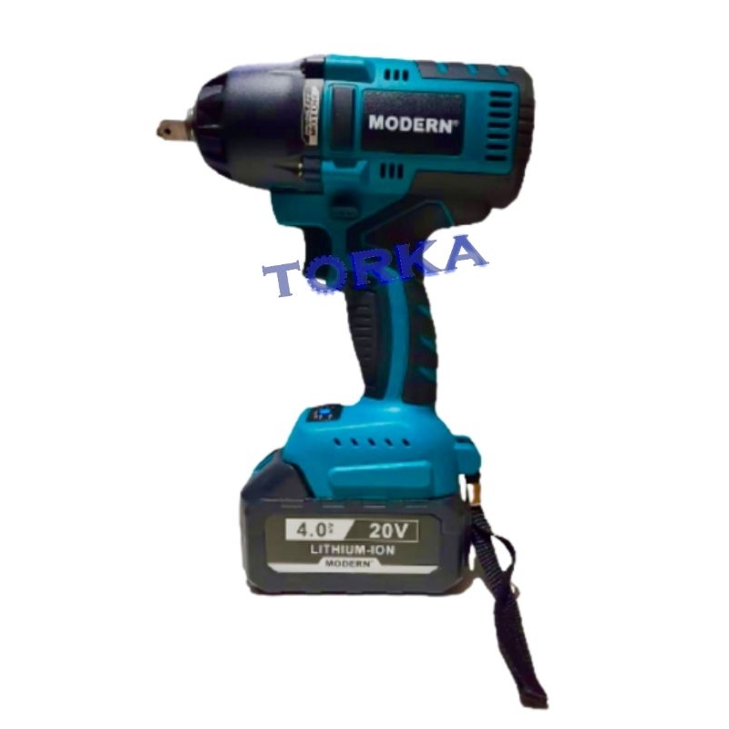 Jual Impact Wrench MODERN M65 Cordless Pembuka Baut Baterai Portable ...