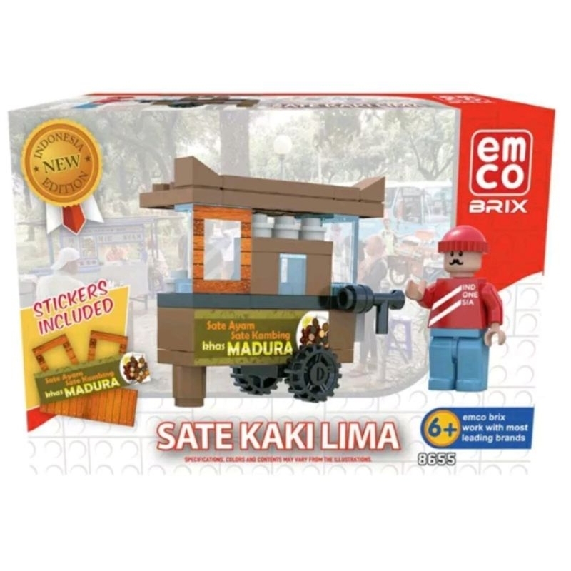 Jual Emco Brix Kaki Lima Nasi Goreng, Sate, Minuman, Mie, Bakso, Warung ...