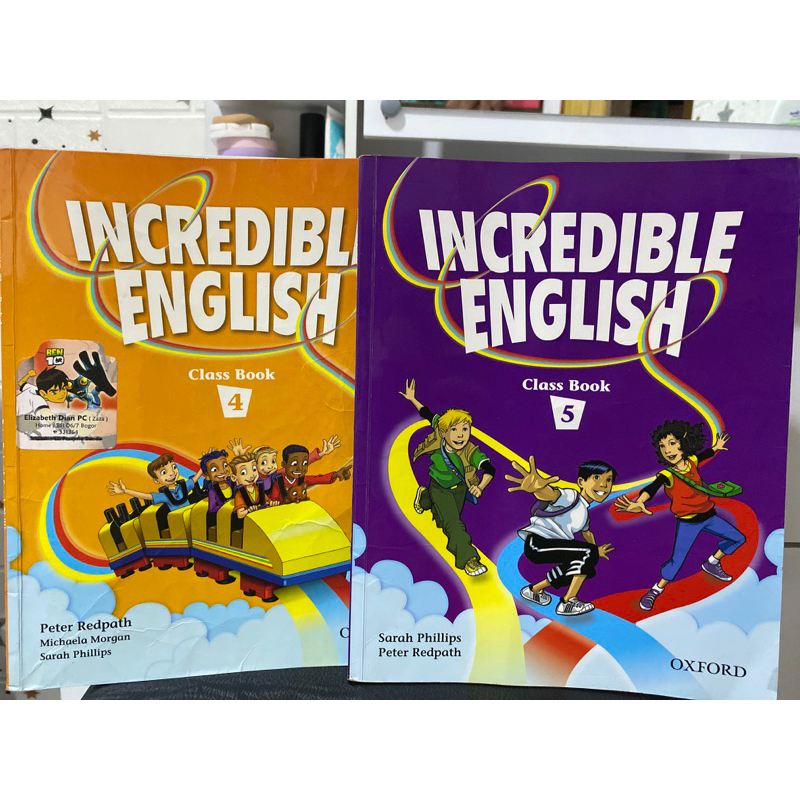 Jual INCREDIBLE ENGLISH CLASS BOOK 4, 5 | Shopee Indonesia