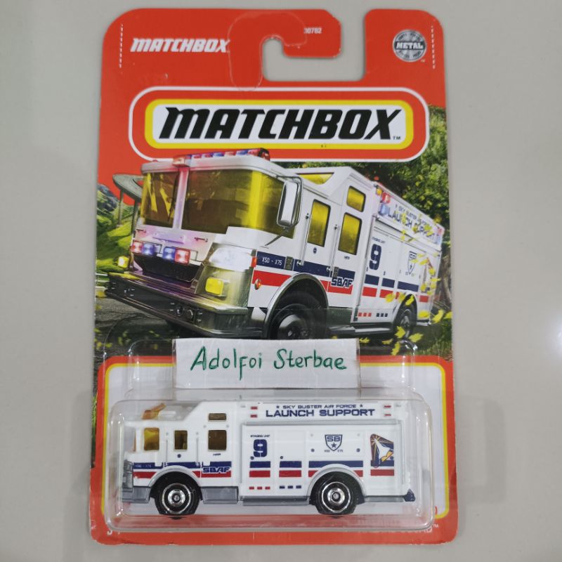Jual matchbox hazard squad sky buster air force launch support | Shopee ...