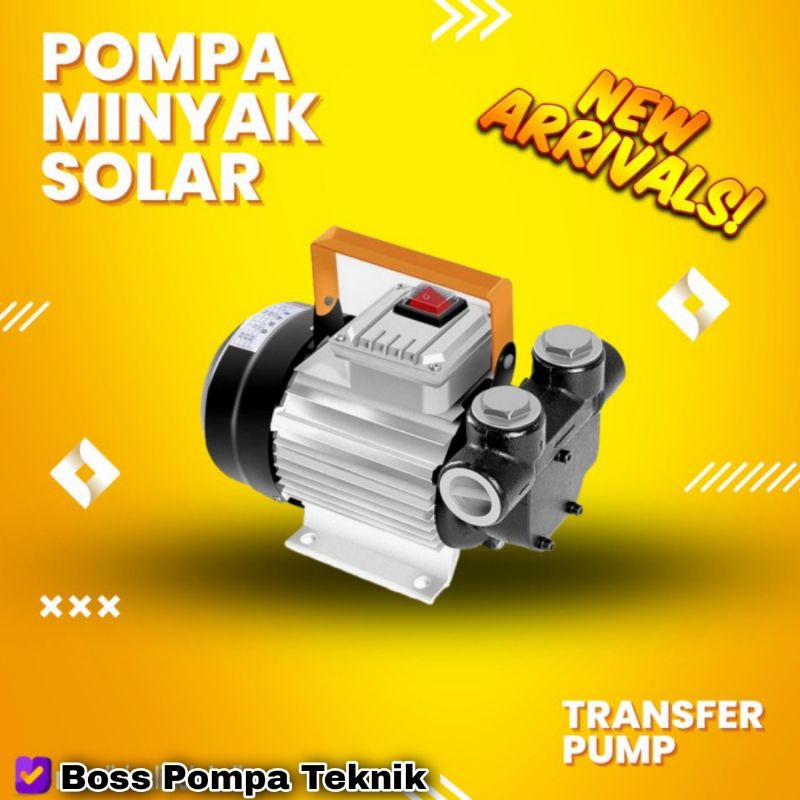 Jual pompa oli pompa minyak pompa solar pompa cairan kental ac 220volt ...
