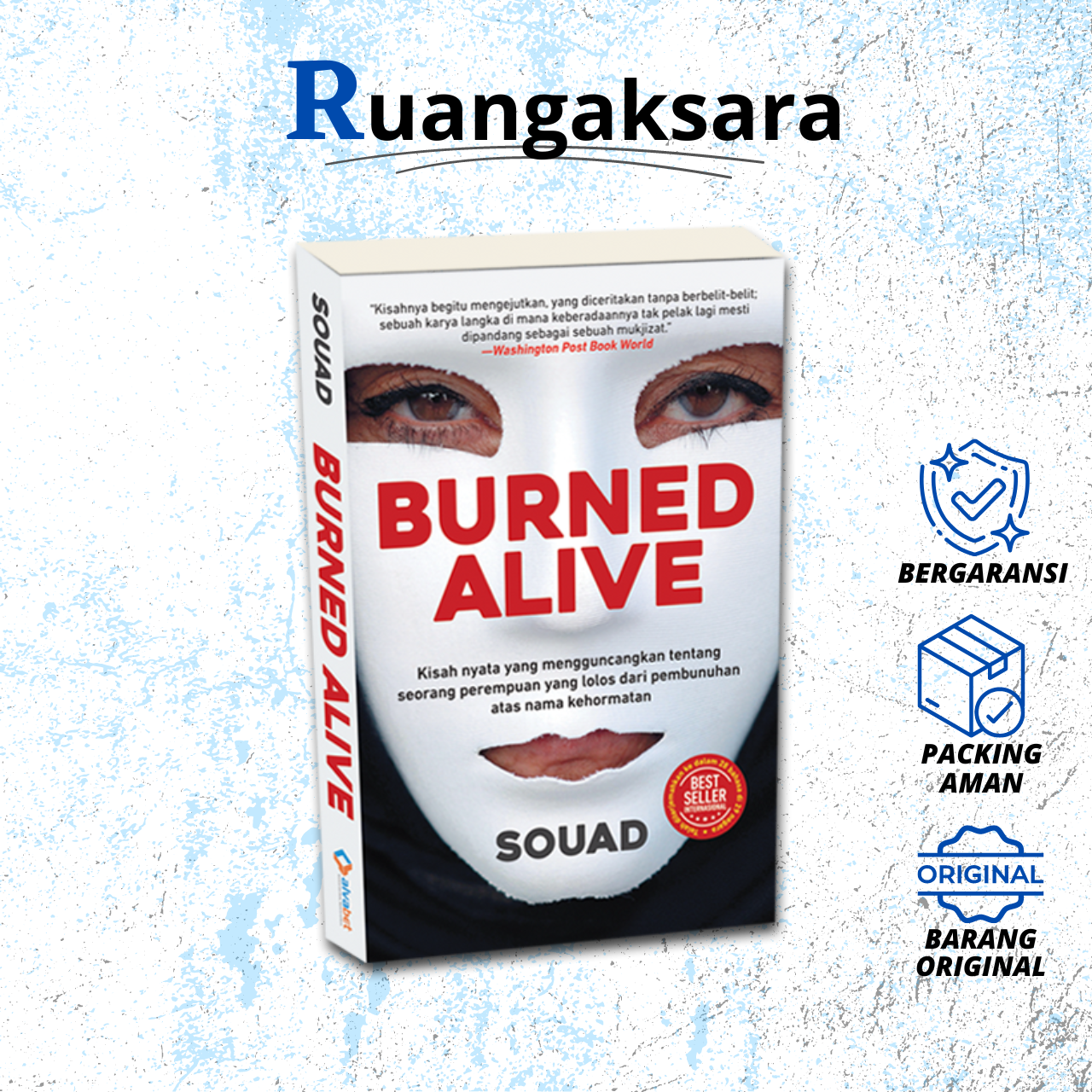 Jual Buku Burned Alive - Souad | Shopee Indonesia