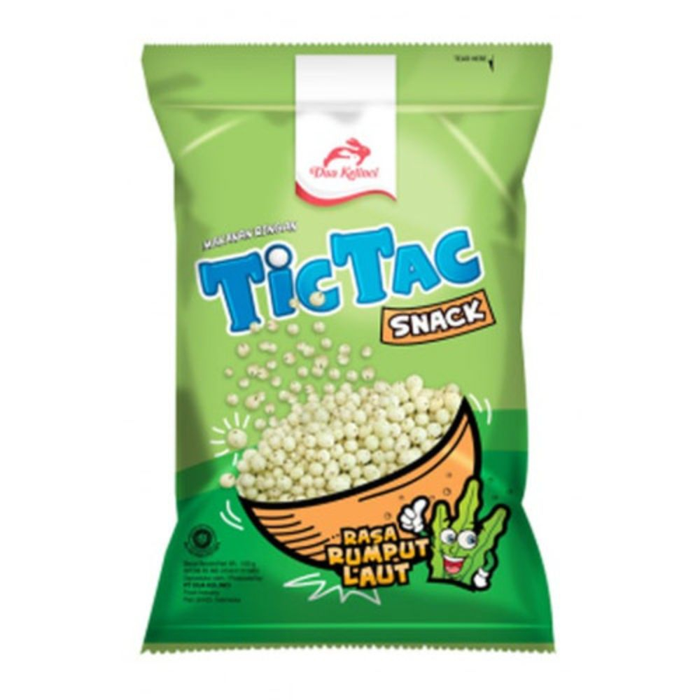 Jual Dua Kelinci Tic Tac Pilus Rumput Laut 80 g | Shopee Indonesia