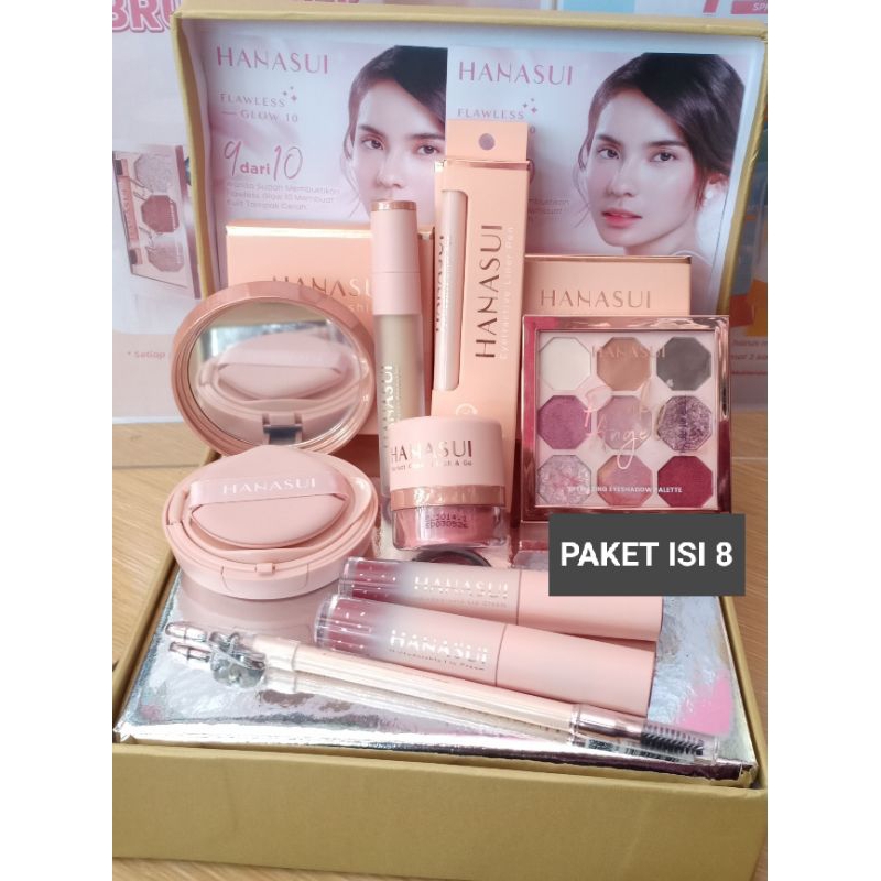 Jual PAKET MAKE UP HANASUI PAKET SESERAHAN bebas pilih warna sendiri ...