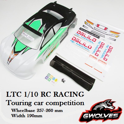 Jual Body Shell LTC 1/10 RC RACING Rc Rally Drift Car Hsp Kyosho Tamiya ...