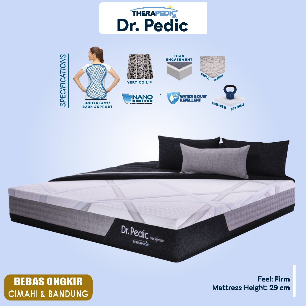 Jual Kasur Springbed Therapedic - Dr. Pedic ( Matrassnya Saja ) | Shopee Indonesia