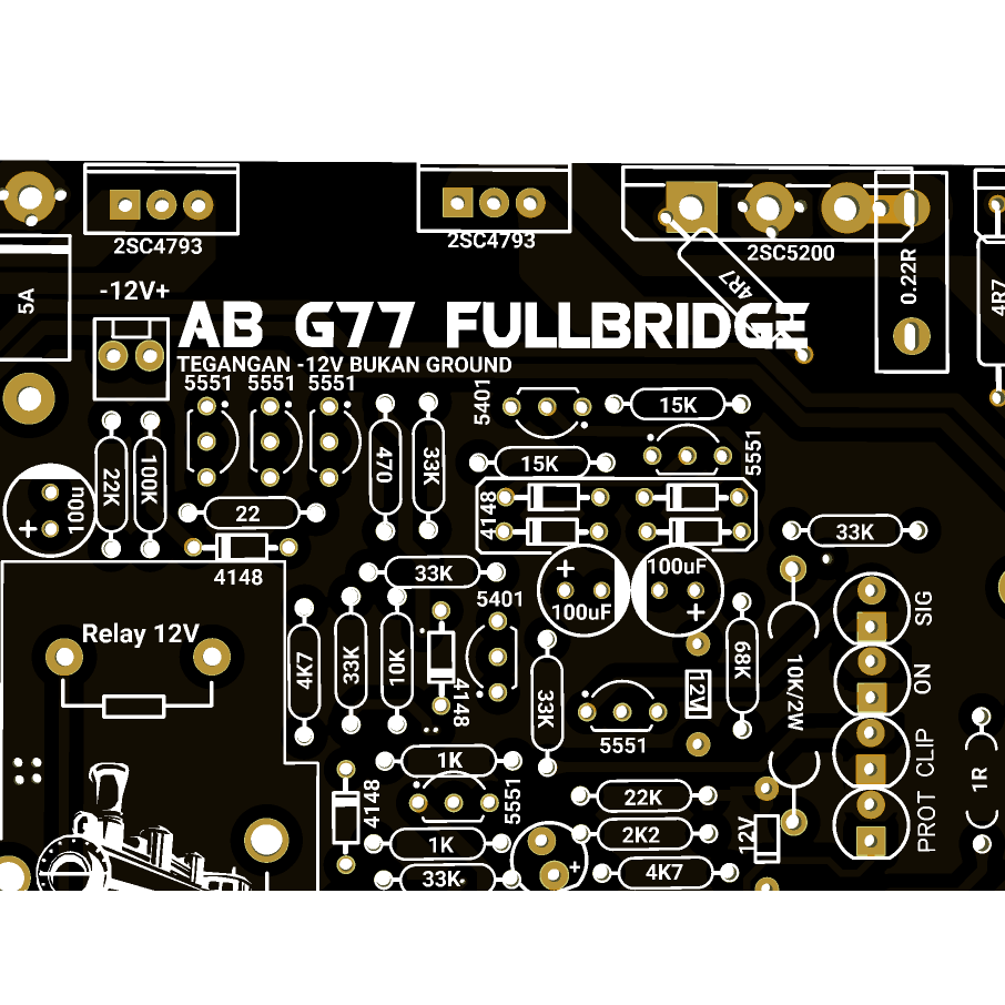Jual PCB AB G77 FULLBRIDGE | Shopee Indonesia