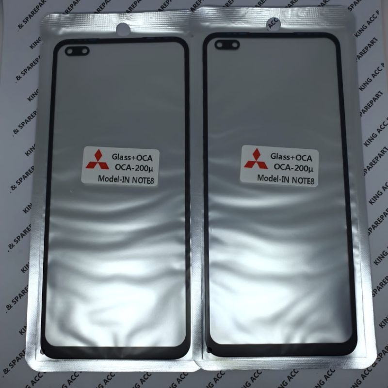 Jual KACA GLASS LCD + LEM OCA INFINIX NOTE 8 X691 X692 ORIGINAL | Shopee Indonesia