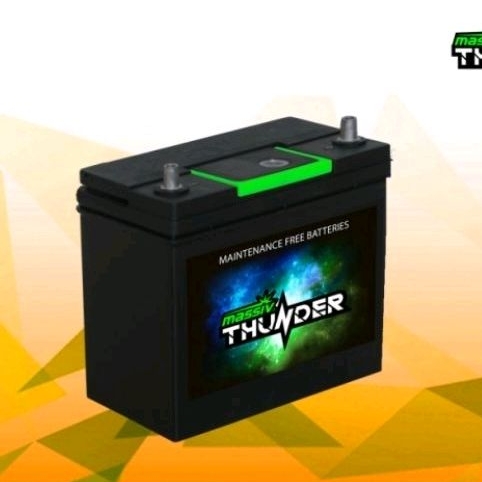 Jual AKI BATTERY MASSIV THUNDER NS60 KIJANG APV AVANZA CIVIC CARRY SX4 ...