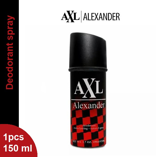 Jual AXL Alexander Deodoran Spray - Quantum Red 150 ml | Shopee Indonesia