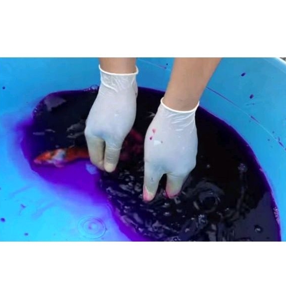 Jual PK Kalium Permanganat 1000 gram / 1kg Obat Ikan Koi Kemasan ...