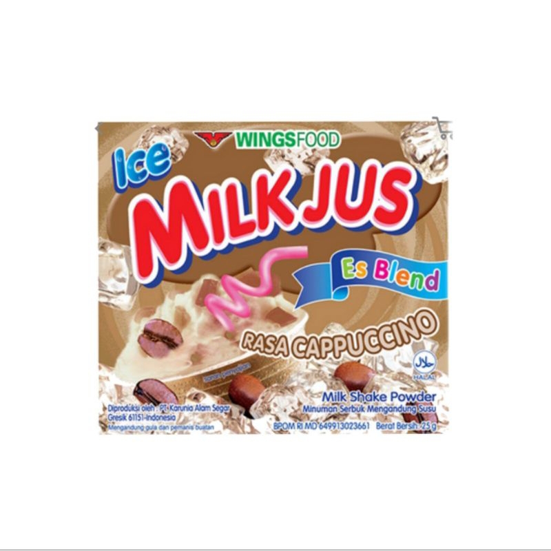 Jual Milkjus Es Blend - Milk Jus Minuman Serbuk Instan Kemasan Renceng ...