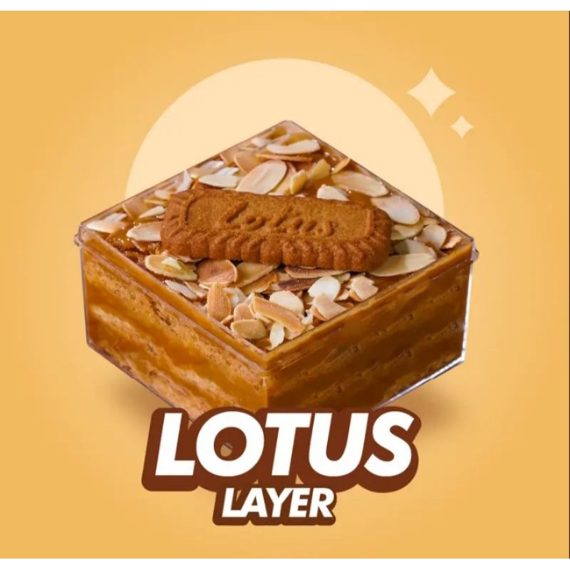 Jual Bittersweet By Najla Lotus Layer Pastry Box | Shopee Indonesia