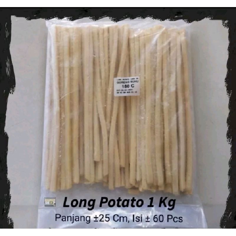 Jual Papatos Long Potato 1kg | Shopee Indonesia