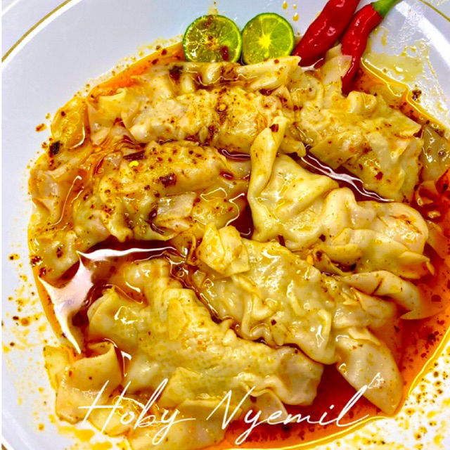 Jual PANGSIT /WONTON KUAH MERCON FULL ISI DAGING AYAM/GURIH/PEDAS ...