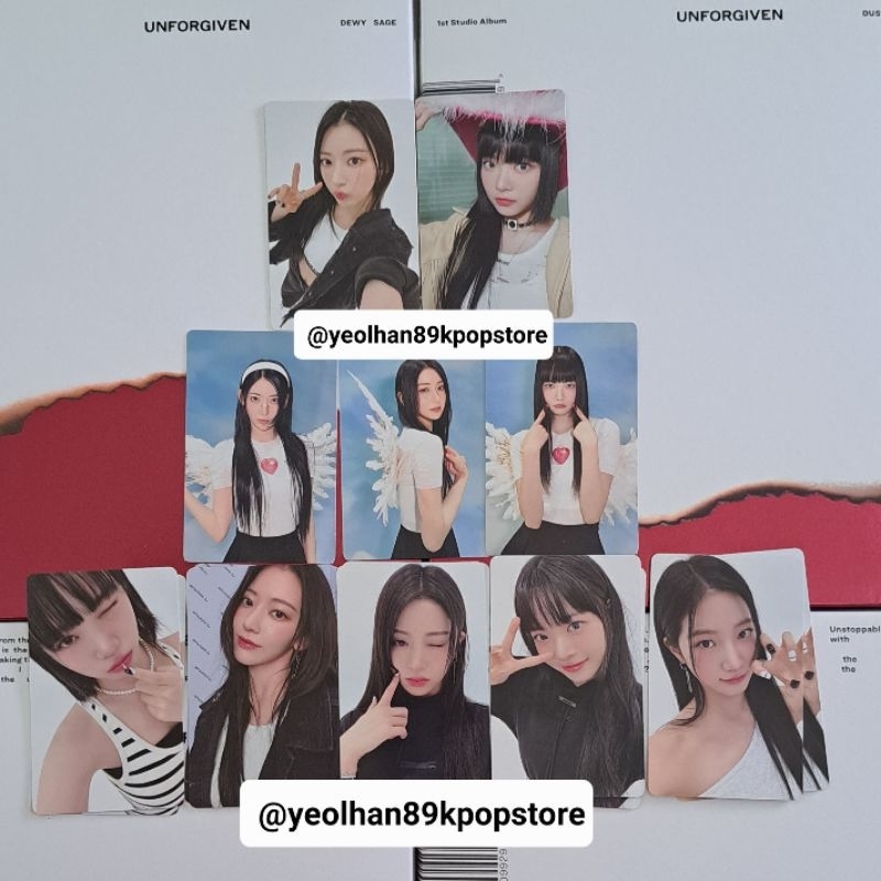 Jual [READY STOCK OFFICIAL] LE SSERAFIM Photocard Unforgive Photobook ...