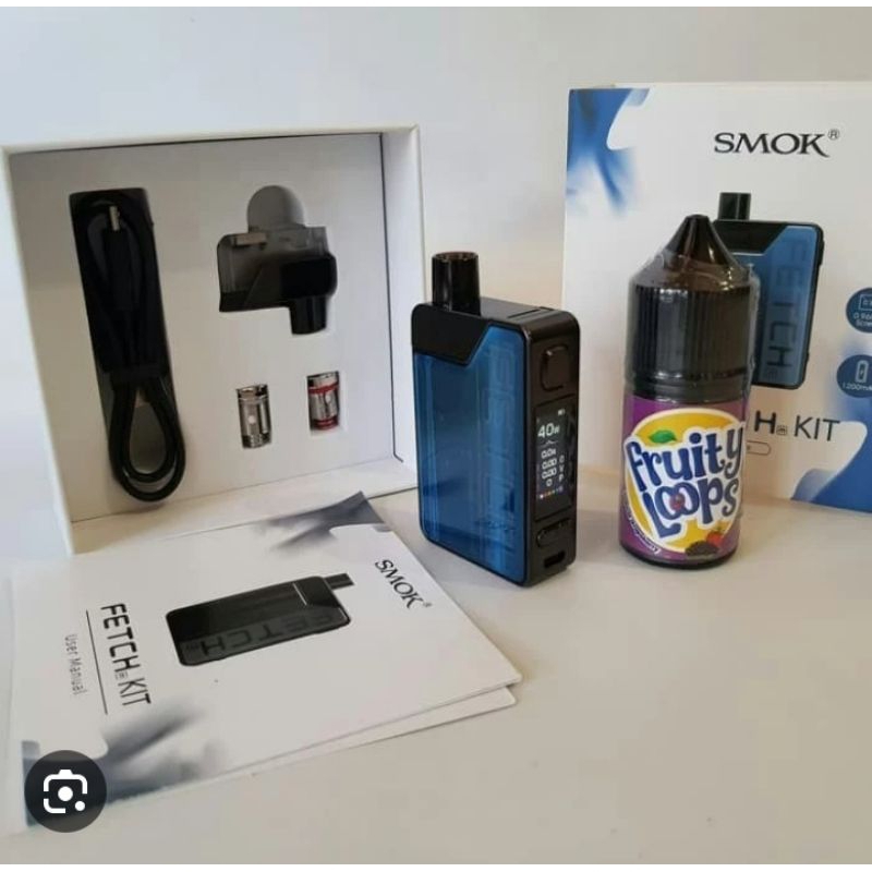 Jual 100%Authentic Vapoor Vape Smok Fetch Mini 40w Fullset | Shopee ...