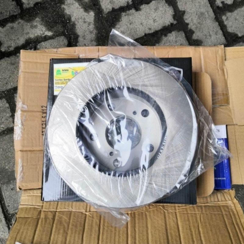 Jual Disc brake depan Kanan / Kiri Agya Ayla Matic ( min 2 pcs kanan ...