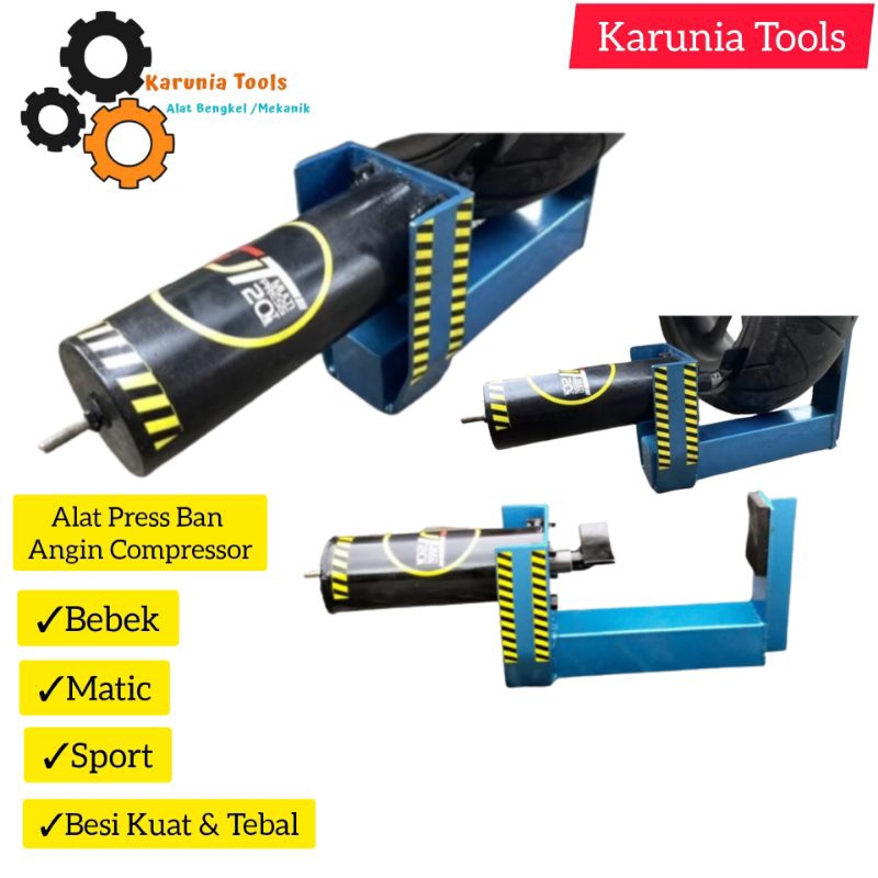 Jual Alat pres ban tubles & non tubles super jumbo tenaga angin | press ...