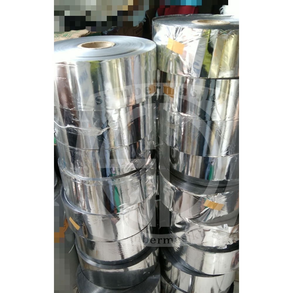 Jual Plastik Metalize Roll 11cm / Kemasan Packaging Kopi Snack Bubuk ...