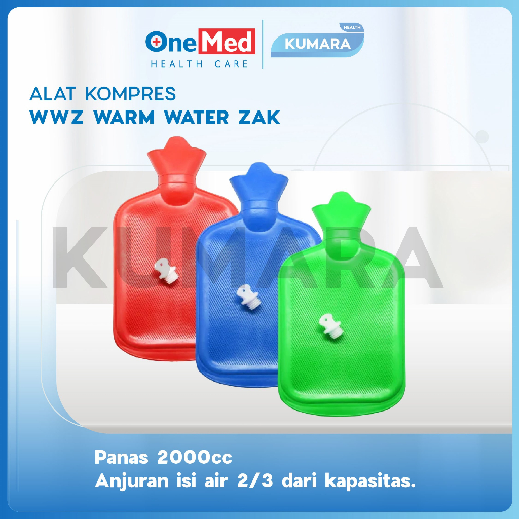Jual ONEMED - WWZ Warm Water Zak / Kompres Air Panas Buli Buli | Shopee ...