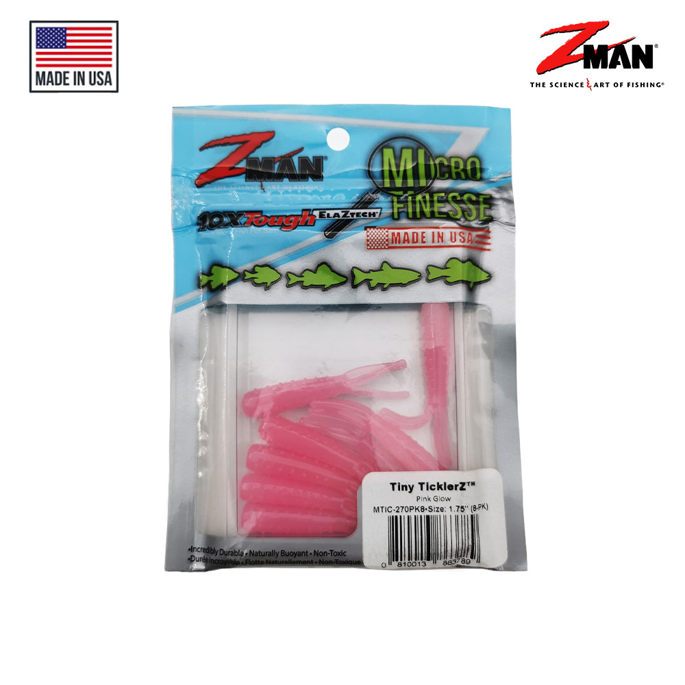 Jual ZMAN Tiny TicklerZ 1.75" (8-PK) Soft Lure Umpan Pancing Buatan | Shopee Indonesia