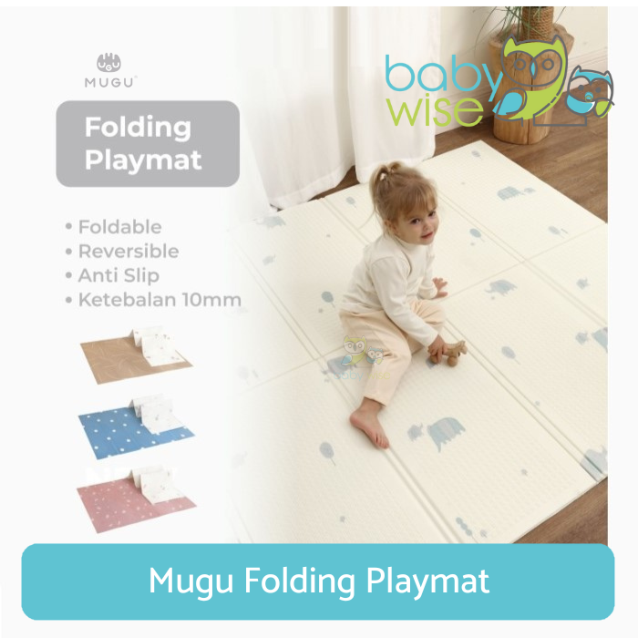 Jual Mugu Folding Play Mat - Matras Bayi Karpet Anak | Shopee Indonesia