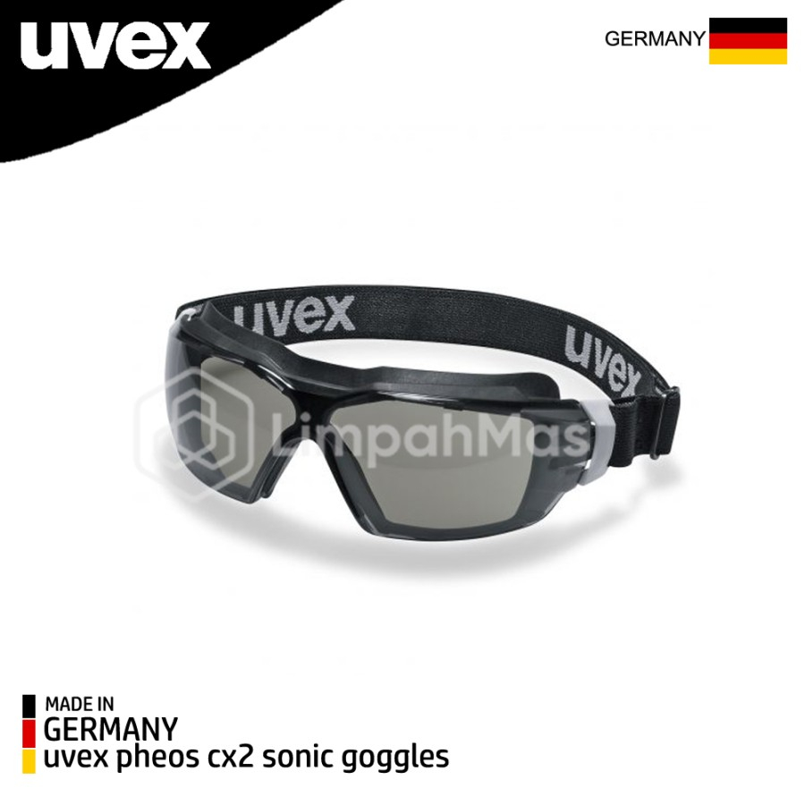 Jual Uvex Safety Glasses Pheos Cx2 Sonic Goggles 9309286 | Shopee Indonesia