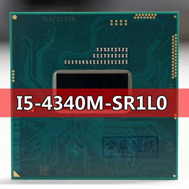 Jual Prosesor Laptop Intel Core i5-4340M SR1L0 2,90 GHz Socket G3 ...