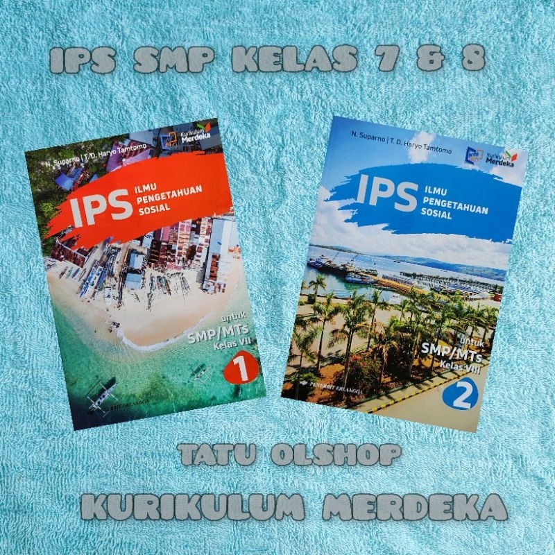 Jual Buku Kurikulum Merdeka Ips SMP Kelas 7 8 VII VIII 1 2 Original Penerbit Erlangga | Shopee ...