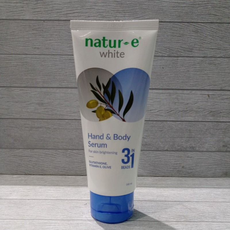 Jual Natur E White Hand Body Serum (180ml) | Shopee Indonesia