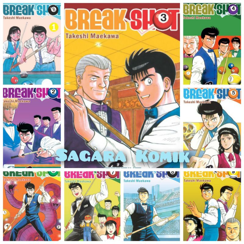 Jual Komik Break Shot Premium 1 2 3 4 5 6 7 8 9 Tamat | Shopee Indonesia