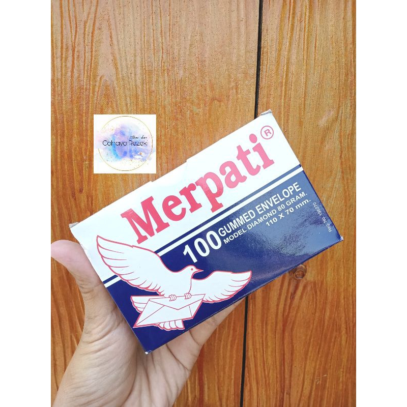 Jual [ 100 lembar ] Amplop Merpati Kecil 110x70mm isi 100 lembar ...