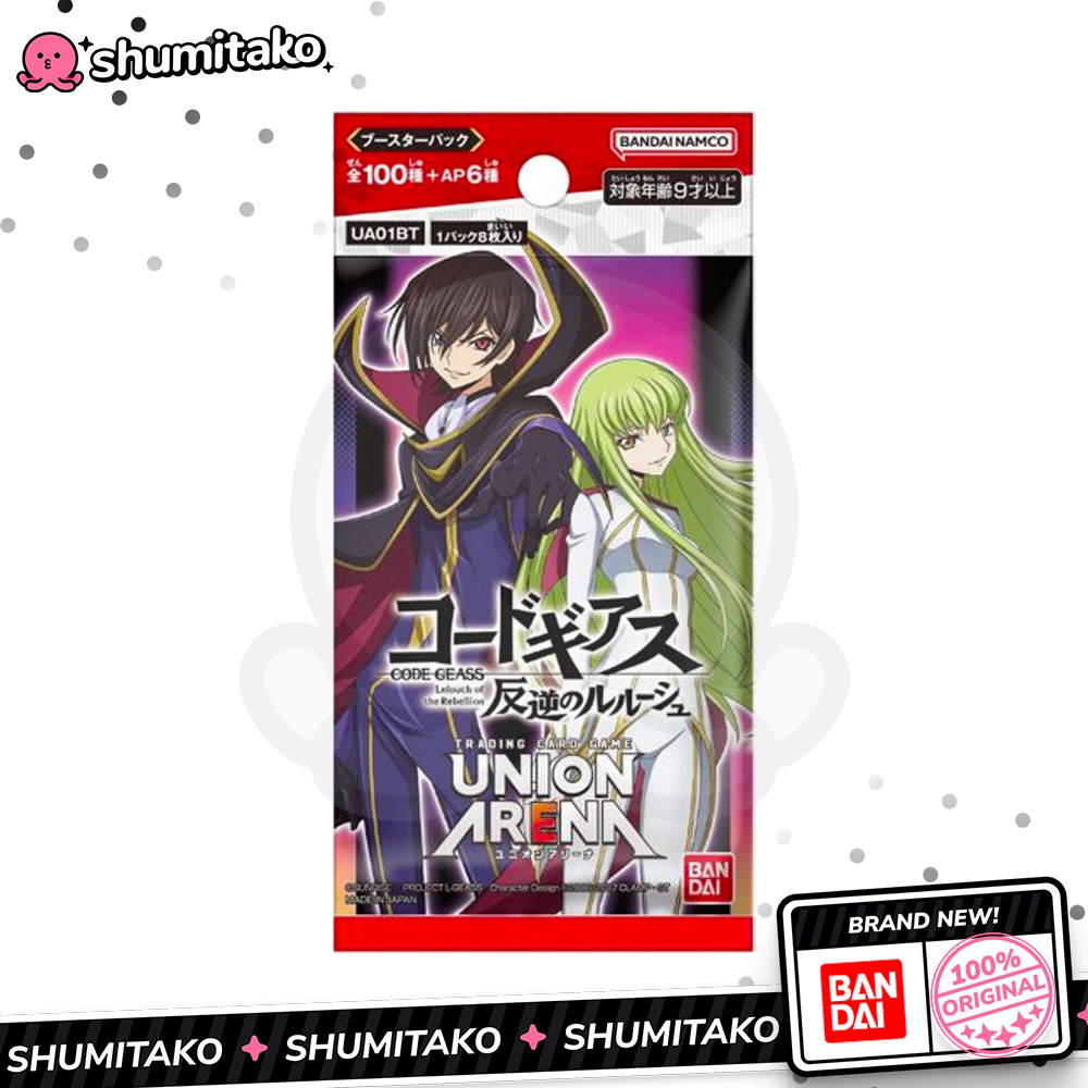 Jual Kartu Union Arena TCG Cards Code Geass Booster Pack by Bandai ...