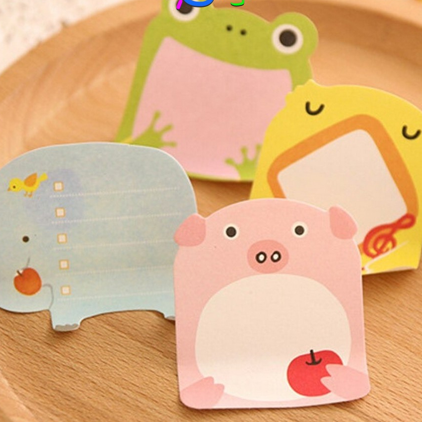 Jual Sticky Notes Motif Binatang Tempelan Kertas Catatan Memo Note ...
