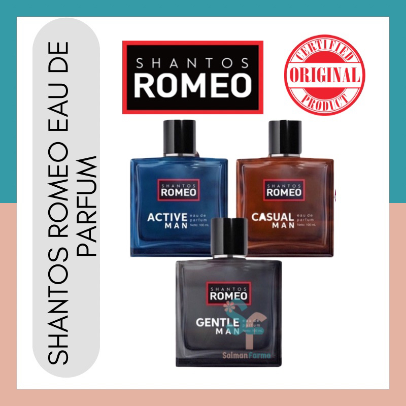 Jual SHANTOS ROMEO Eau de Parfum 100ml | Shopee Indonesia