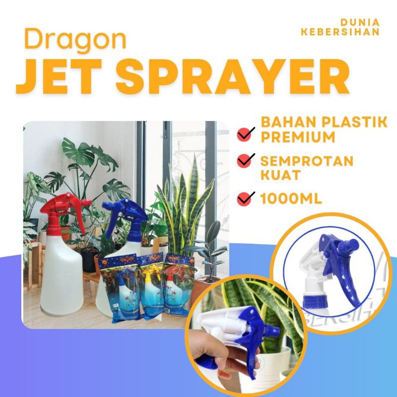 Jual Jet Sprayer/botol semprot / Semprotan air Mrek Dragon / 1000 ml ...