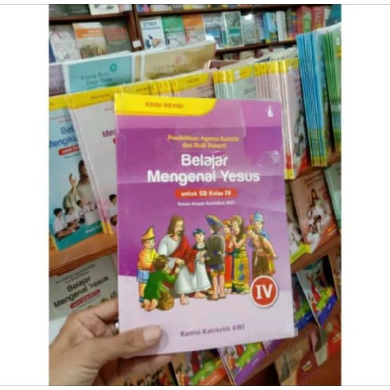Jual BELAJAR MENGENAL YESUS , PENDIDIKAN AGAMA KATOLIK SD KELAS 1 2 3 4 ...