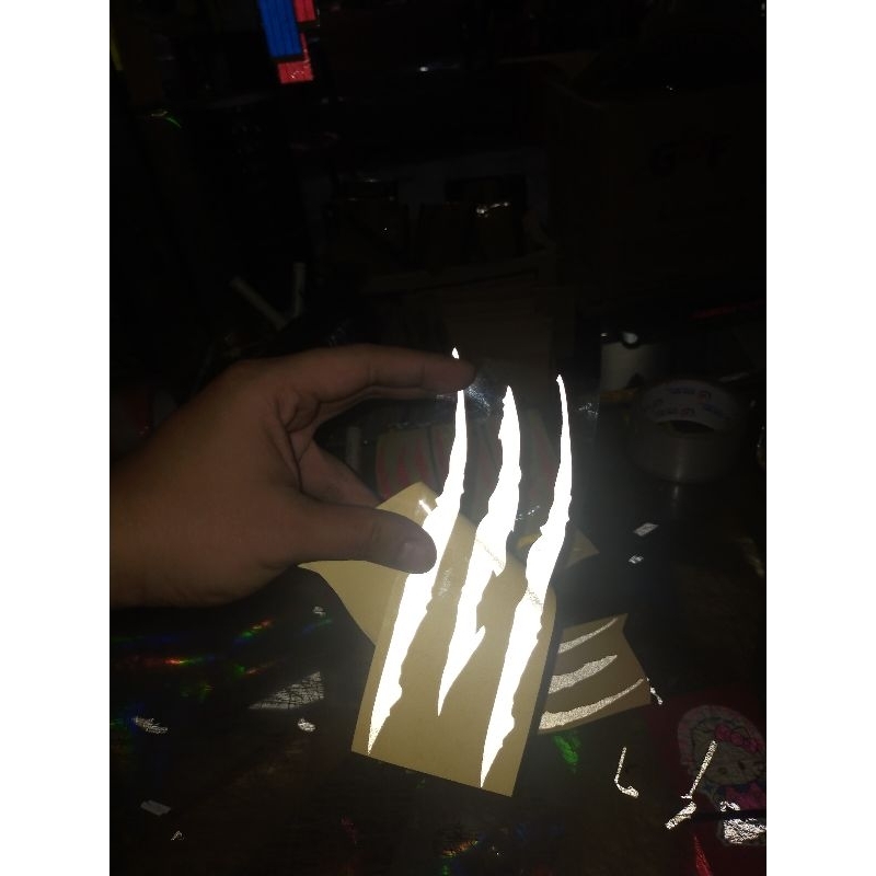Jual Stiker cakaran nyala ORI bahan cuting stiker motor stiker nyala ...
