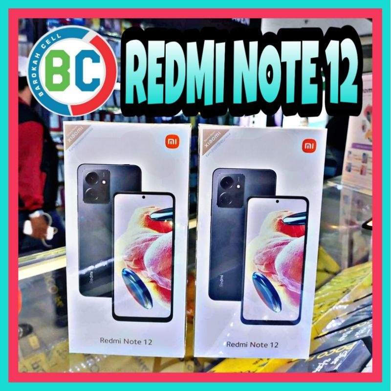 Jual Xiaomi Redmi Note 12 Garansi Resmi 1 Tahun | Shopee Indonesia