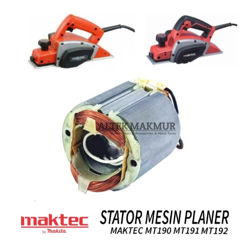 Jual Sparepart Stator Mesin Planer Maktec MT190 / MT191 / MT192 / Spool ...