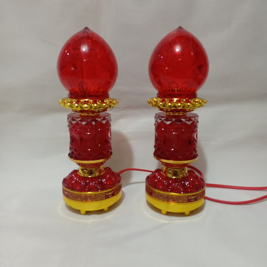 Jual Lampu LED Sien Thou | Tinggi 25 cm | Lampu Altar Papan Puja ...